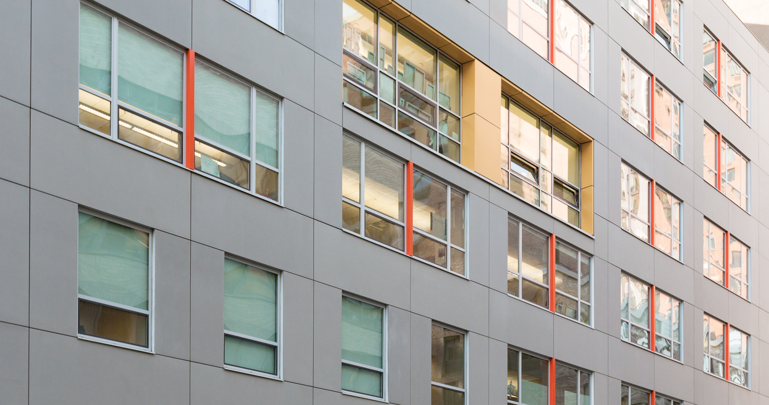 Beacon High School | TAKTL Architectural UHPC | Facade + Wall Panels, Rainscreen Cladding ...